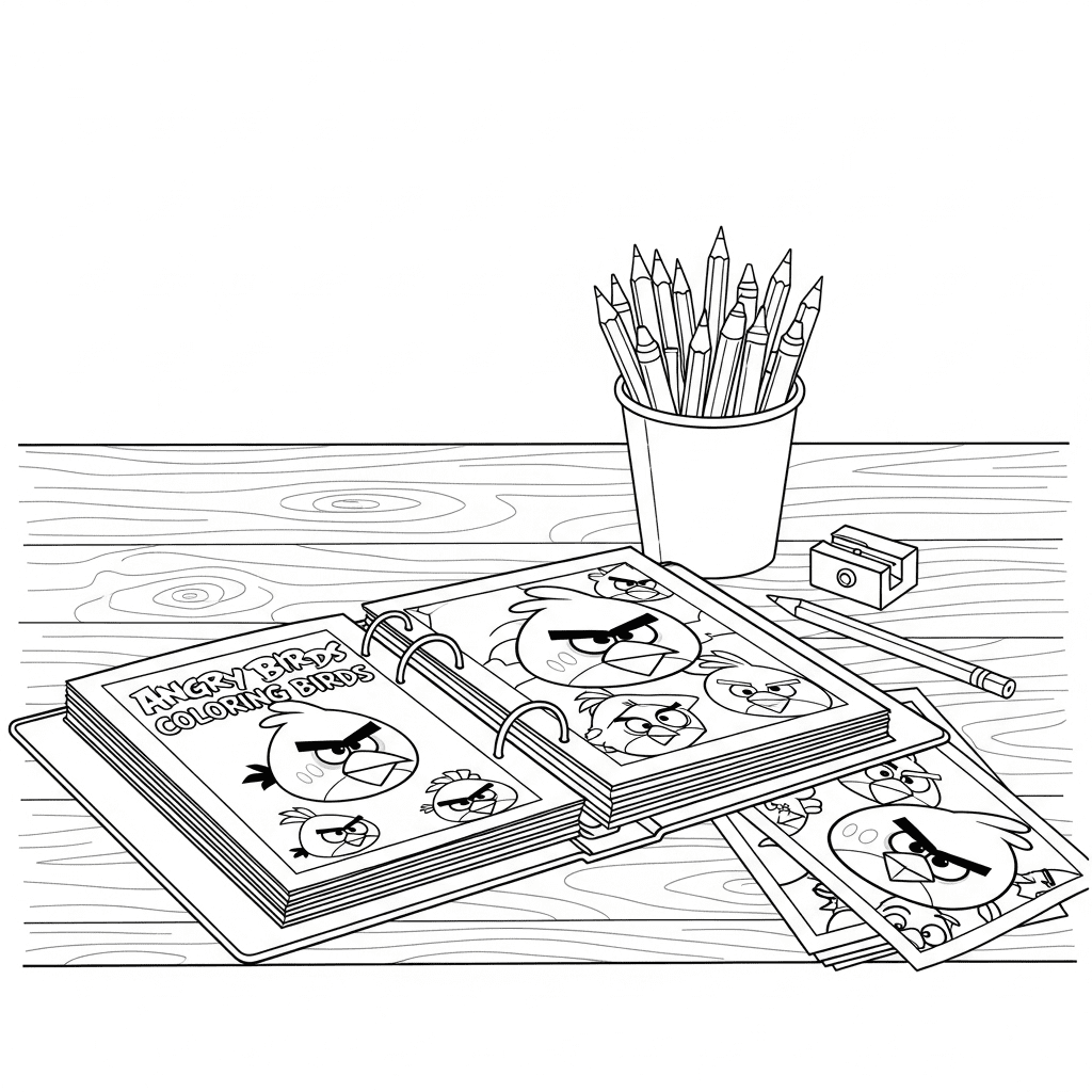 Angry Birds Drawing Coloring Pages Is a Gamechanger for Kids - Creative ...