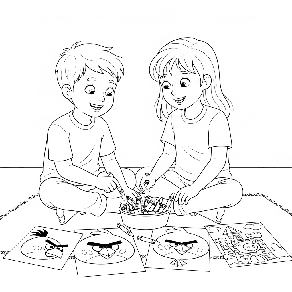 Angry Birds Drawing Coloring Pages Is a Gamechanger for Kids - Creative ...