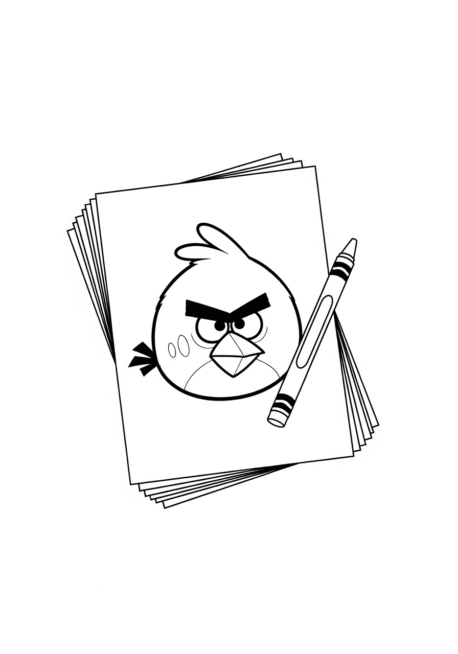 Angry Birds Drawing Coloring Pages Is a Gamechanger for Kids - Creative ...