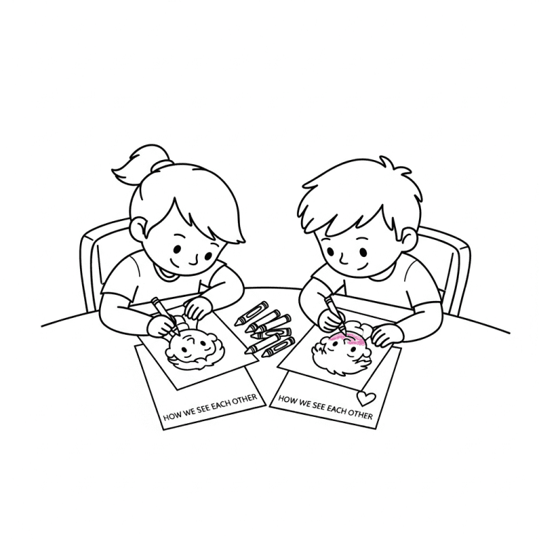 How We See Each Other: A Fun Printable for Kids - Creative Nest Kids